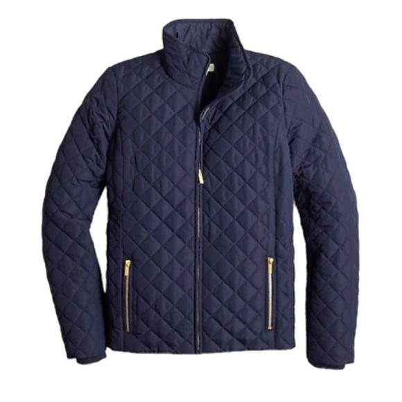 J. Crew Factory | Jackets & Coats | J Crew Factory Diamond Quilted ...